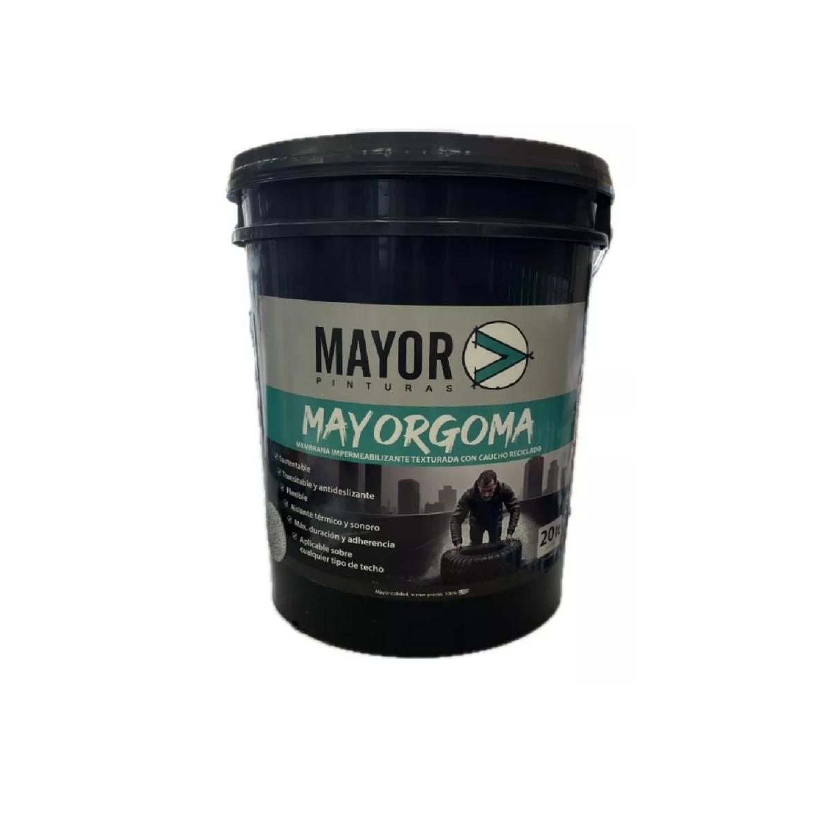 Ferreteria Industrial K37 - MEMBRANA IMPER MAYORGOMA X 20 KG MAYOR BLANCO